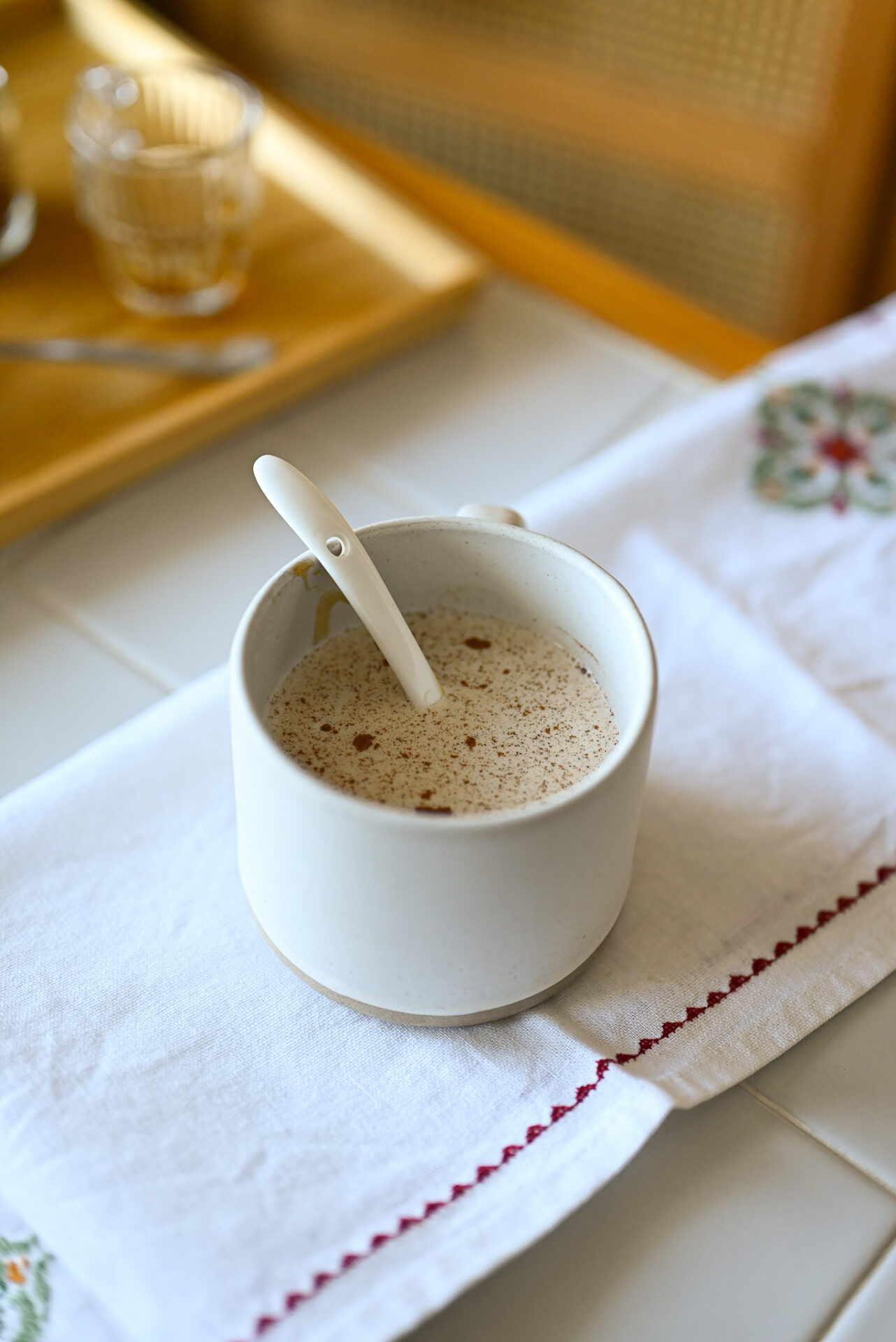 My Herbal Diary tahini jutarnji napitak - Spice Sunshine